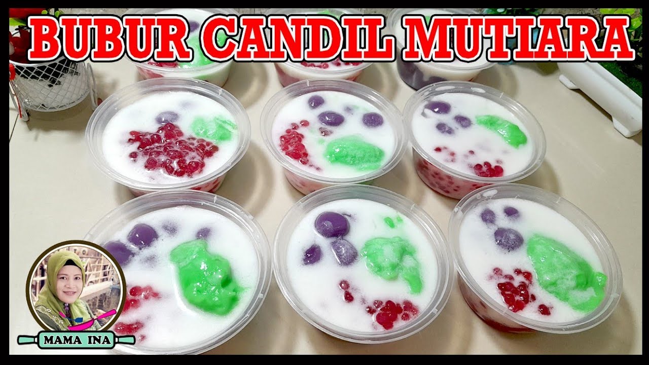 Bubur Candil Sumsum Pandan Mutiara | BUBUR SRINTIL | Jajanan ...