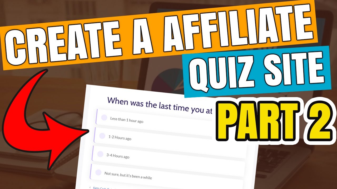 How To Build A Quiz Site(Part 2). Build Your Own Affiliate Quiz Site. Learn to make money online ...