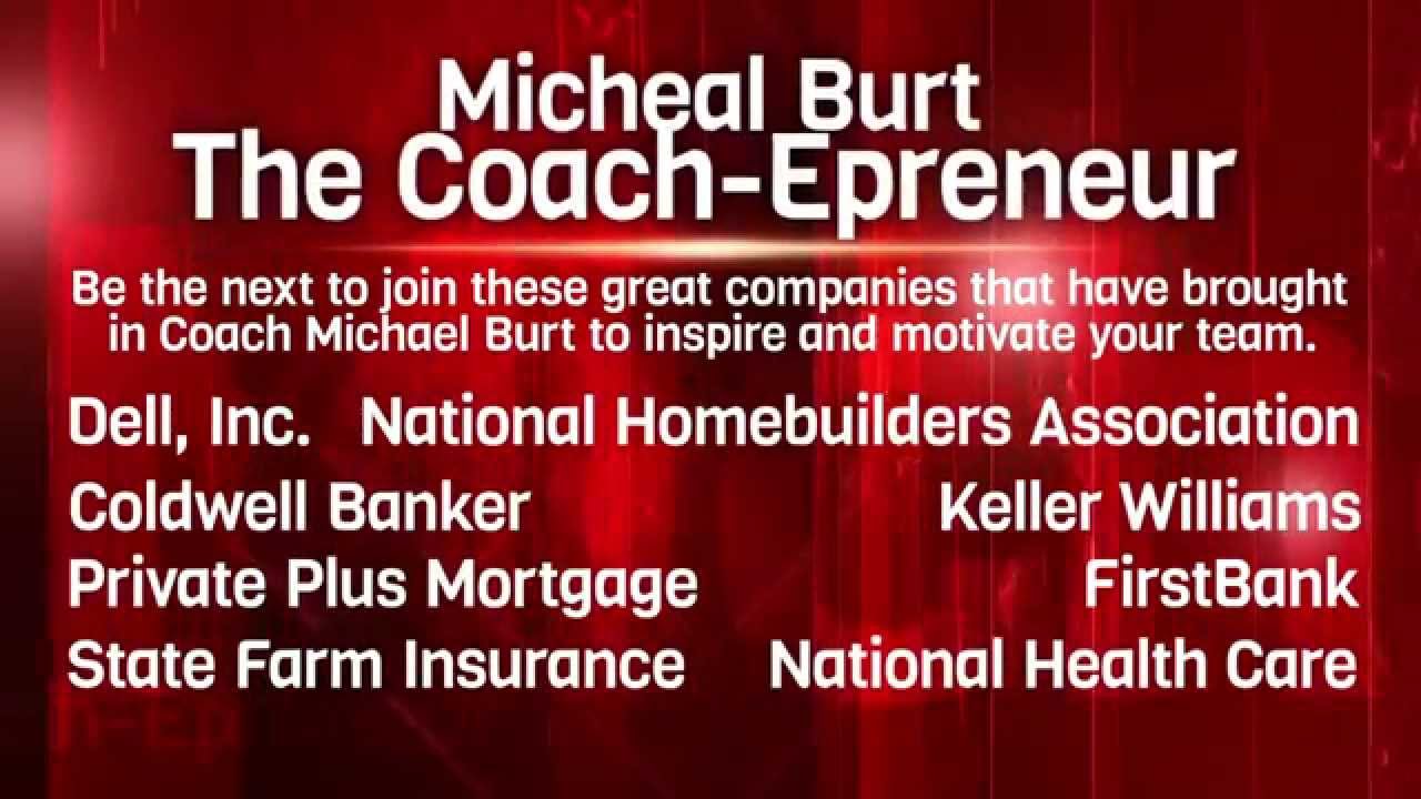 Speaker Video For Coach Burt - YouTube