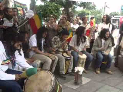 RASTAFARI MEXICO, CELEBRACION 2012. VISITA REAL A MEXICO - YouTube
