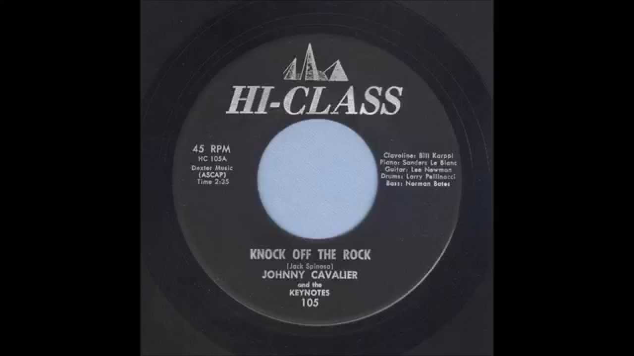 Johnny Cavalier - Knock Off The Rock - Rock & Roll 45 - YouTube