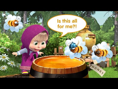 Maşa ile Koca Ayı: Maşa oyun oynuyor! #3  Masha and The Bear