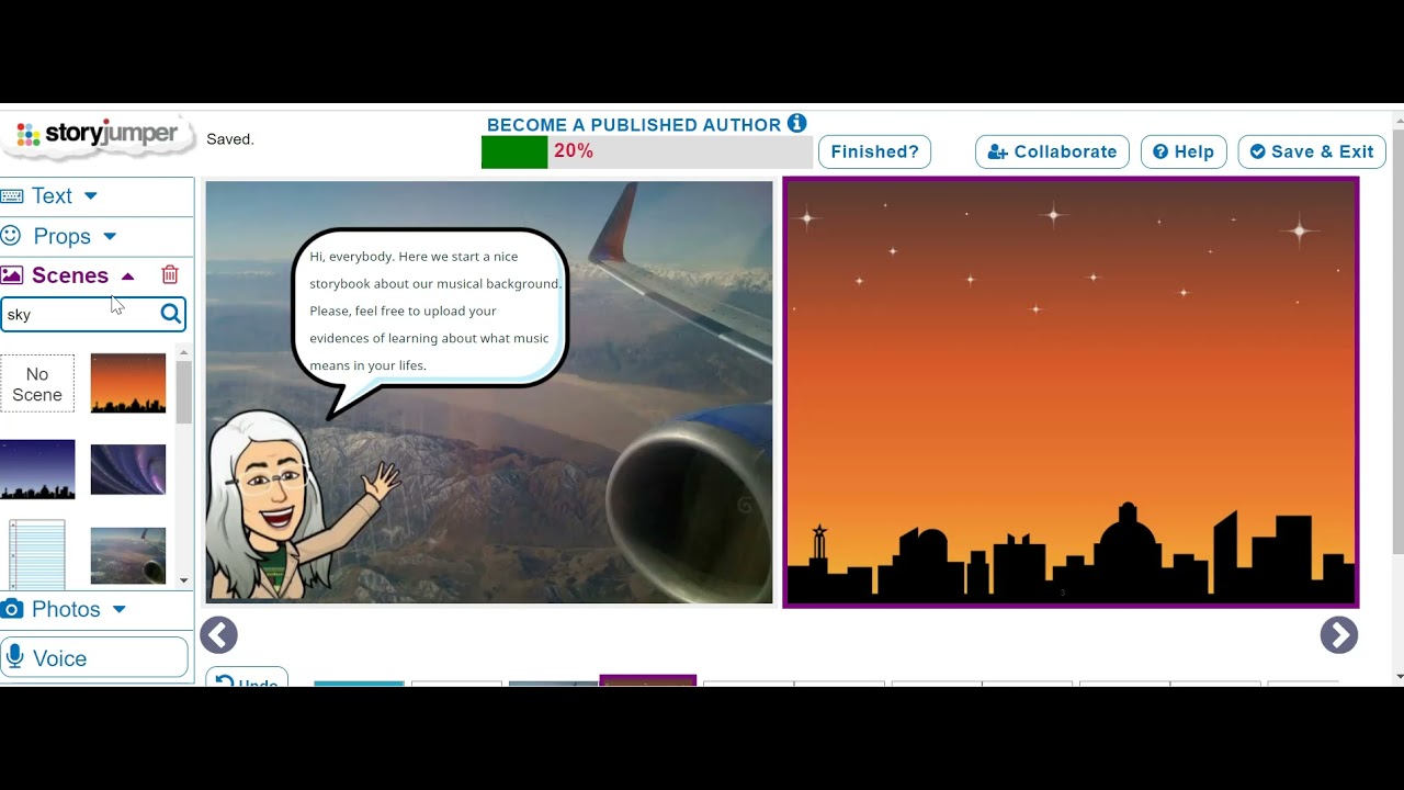 how to work on storyjumper - YouTube