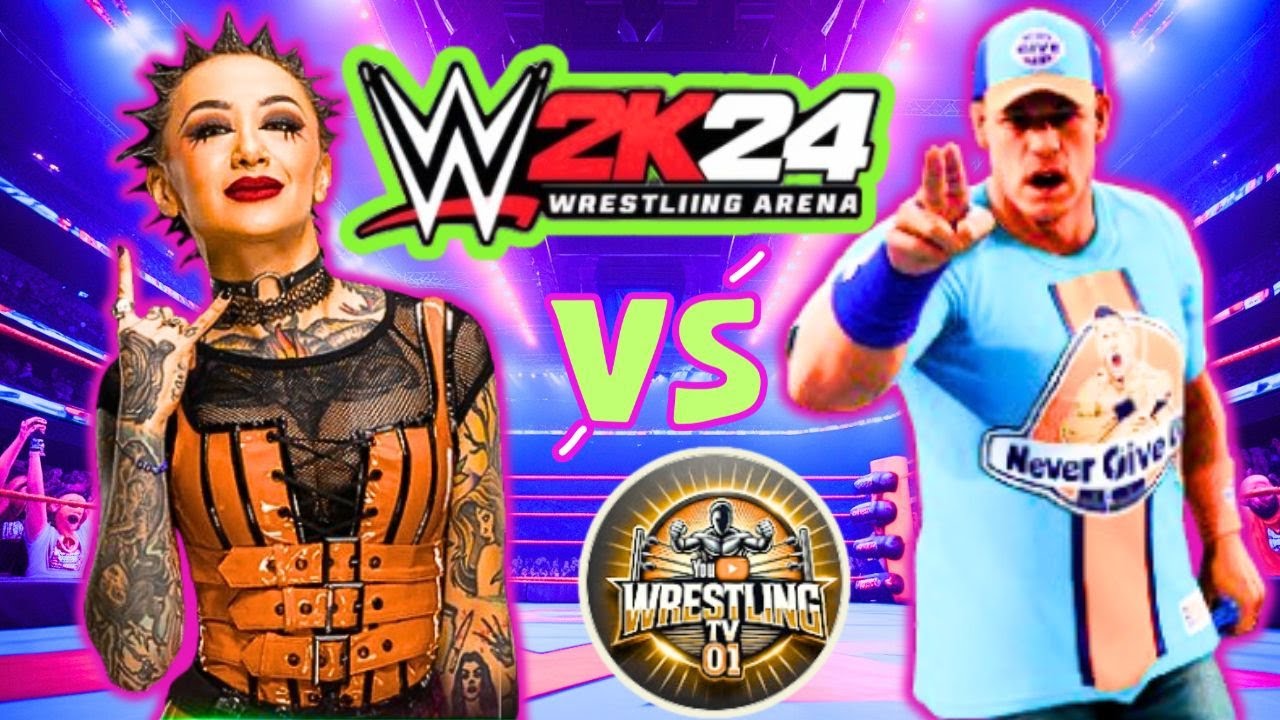 🔥 Shotzi vs. John Cena WWE 2K24 Epic Intergender Match 💥 April 26, 2025 ...