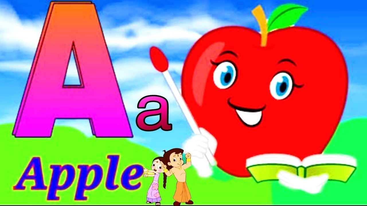 ABC Phonic Song Learning Video Songs A for Apple , Alphabet song for ...