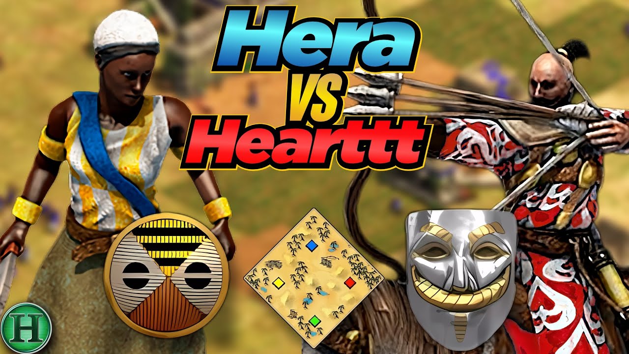 Malians vs Cumans | 1v1 Arabia | vs Hearttt | AoE2 - YouTube