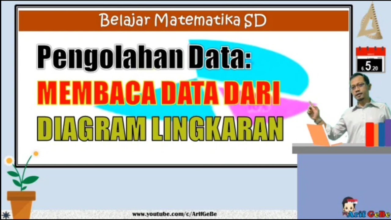 Cara Membaca Data pada Diagram Lingkaran - YouTube