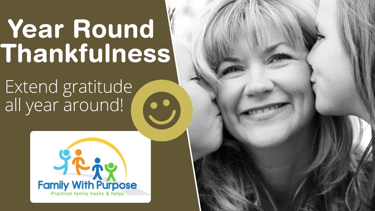 Year Around Being Thankful With Grateful Hearts Words Of Gratitude ...