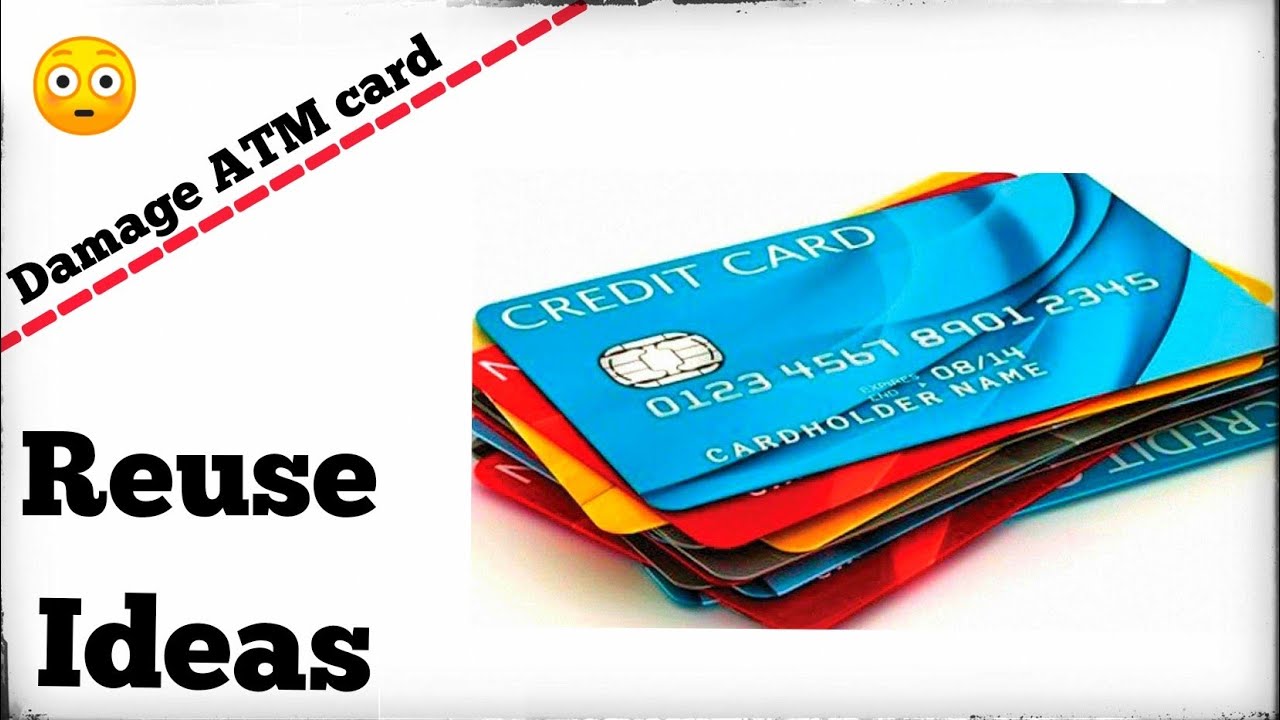||How to make a pen holder with ATM cards||cards idea |pencil holder ...