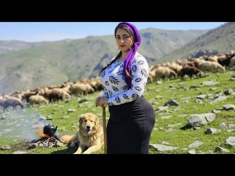 Mountain Village Life in Iran | Nomads Living High in the Alborz Mountains