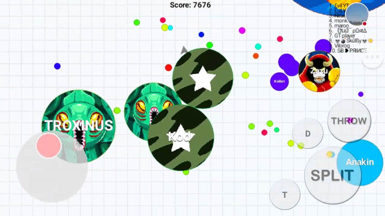 Playing blob fun game - YouTube