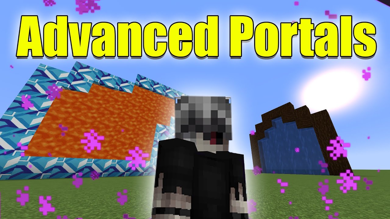 PLUGIN - PORTAIL DE TELEPORTATION MINECRAFT [FR] - Advanced Portals - 1.21 (Et autres versions ...