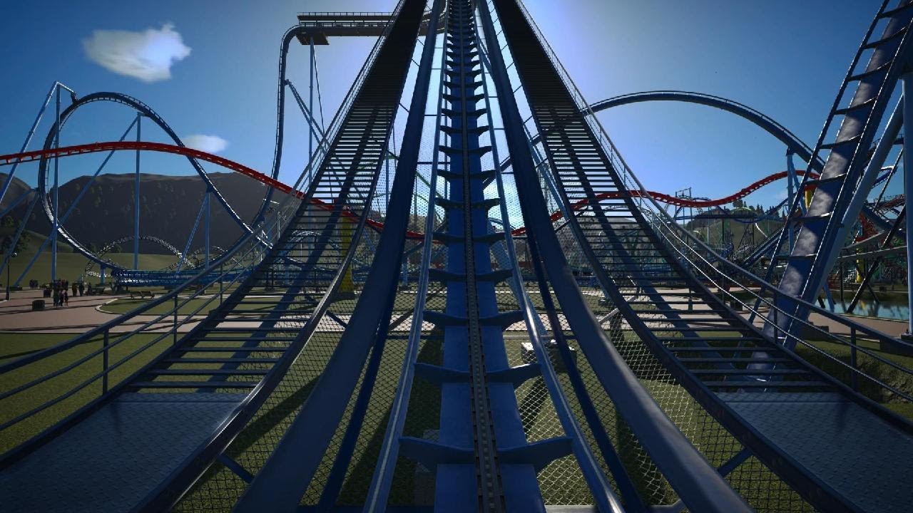 Custom B&M Dive Coaster (Planet Coaster:Console Edition) - YouTube