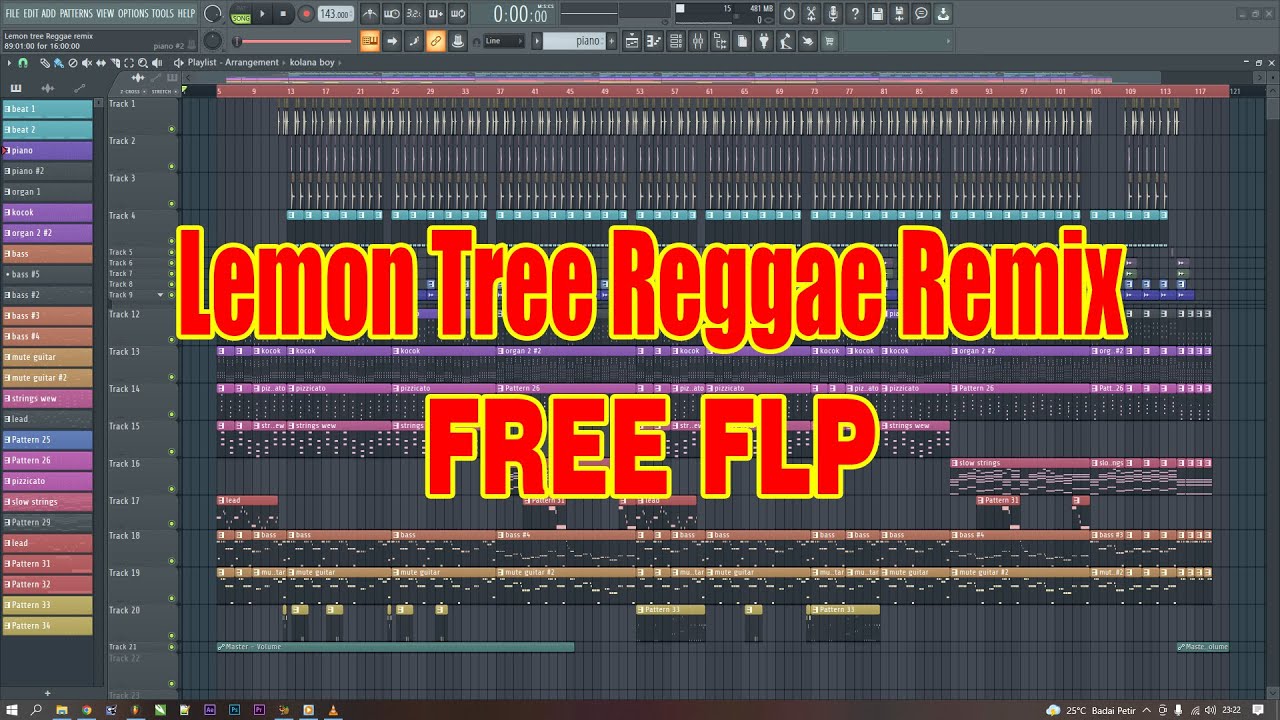 lemon tree Reggae Remix + FREE FLP | BY KOLANA BOY - YouTube