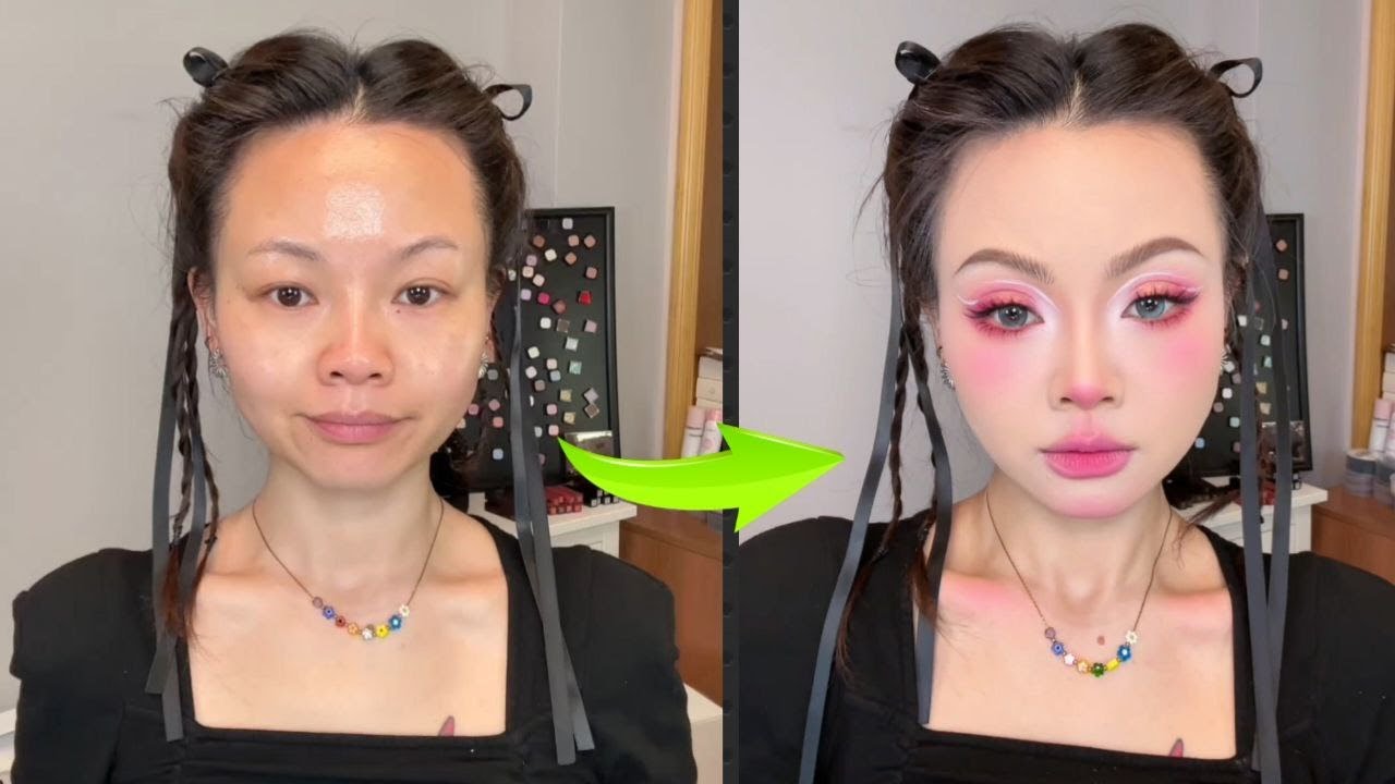 Makeup Challenge with Celebrity Inspired Looks Transformation | Makeup ...