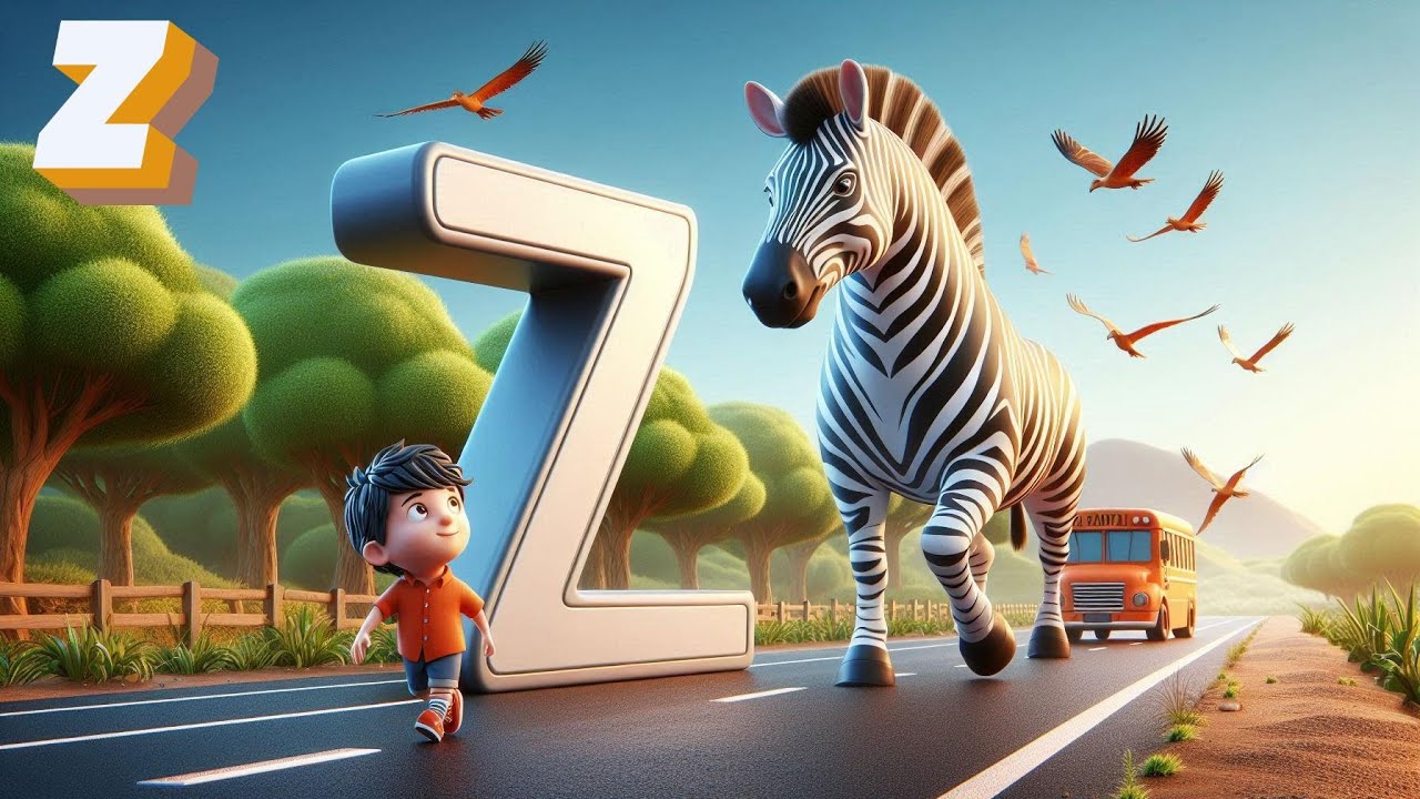Alphabet Adventure "Z" Alphabet | Learning with fun | Cool things for ...