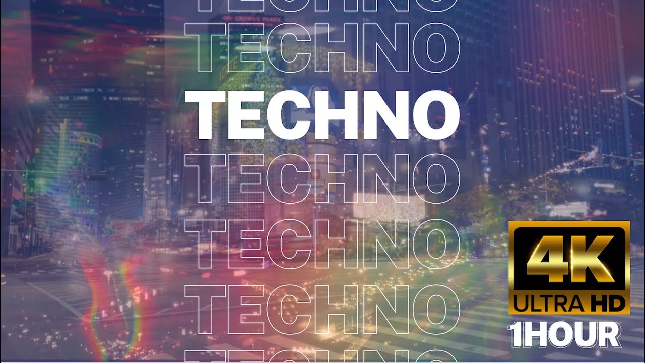 HyperTechno Sound 4K VIDEO (ULTRA HD) - Hifi Upbeat,Techno, EDM & Hard Techno, High Energy vol ...