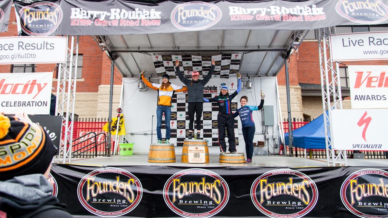 Mackenzie Woodring talks about women's cycling in Michigan - YouTube