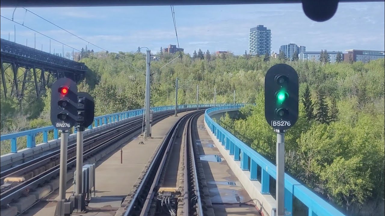 Edmonton LRT Signal Replacement Goverment Centre - University - YouTube