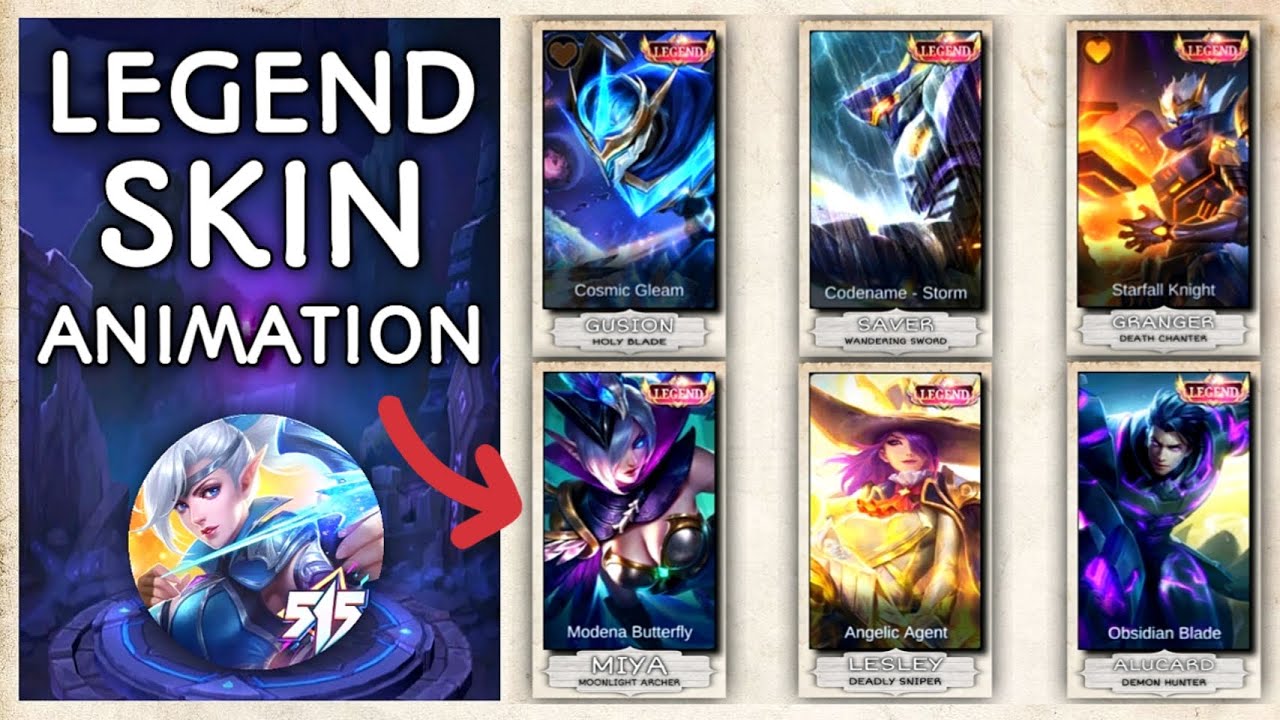 Legends Skin Animation (MLBB) - YouTube