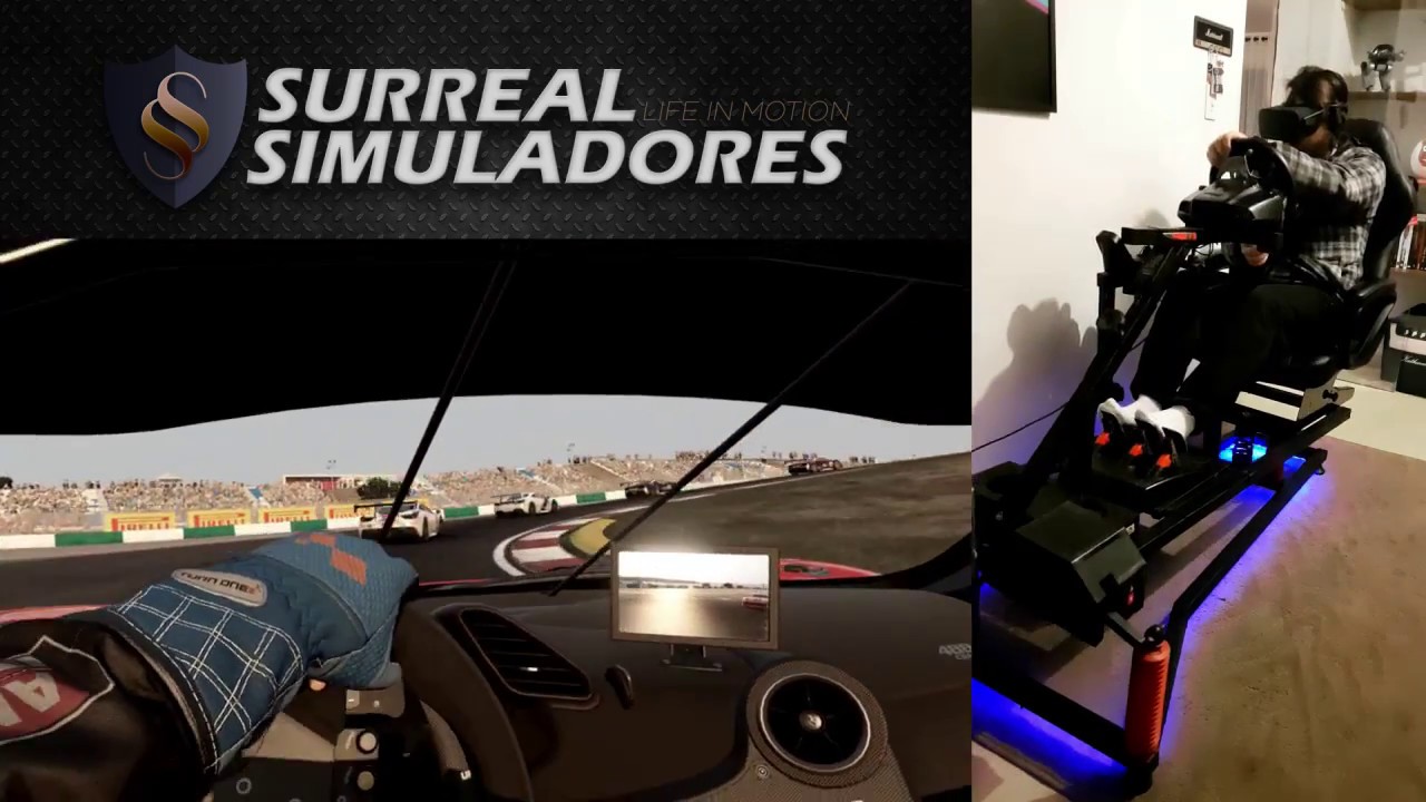 Acelerando a Ferrari 488 GTE - Motion Cockpit - Project Cars 2 - VR ...