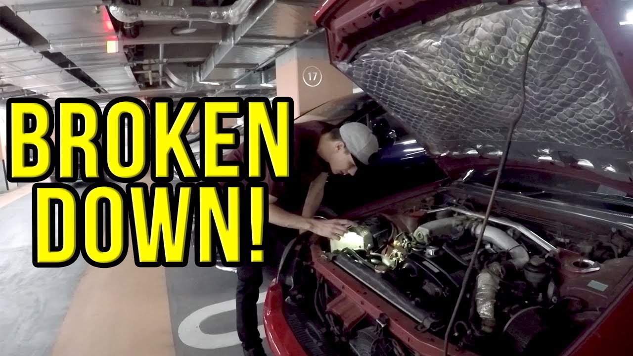 BROKEN DOWN IN JAPAN! - The R33.4 Nissan Skyline Is Down! - YouTube