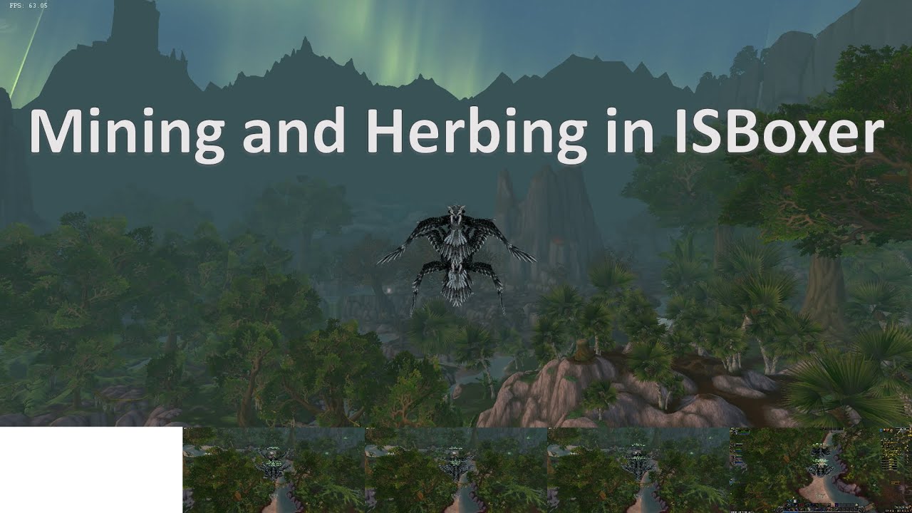 Mining and Herbing with ISBoxer in 5 minutes or Less - YouTube