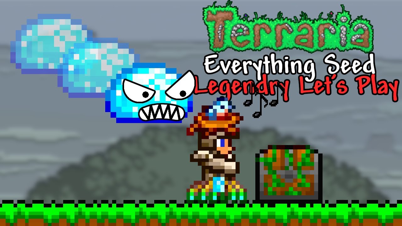Everything Seed Epic Fails & Loot! Hilarious Terraria Let's Play Pt. 2 ...