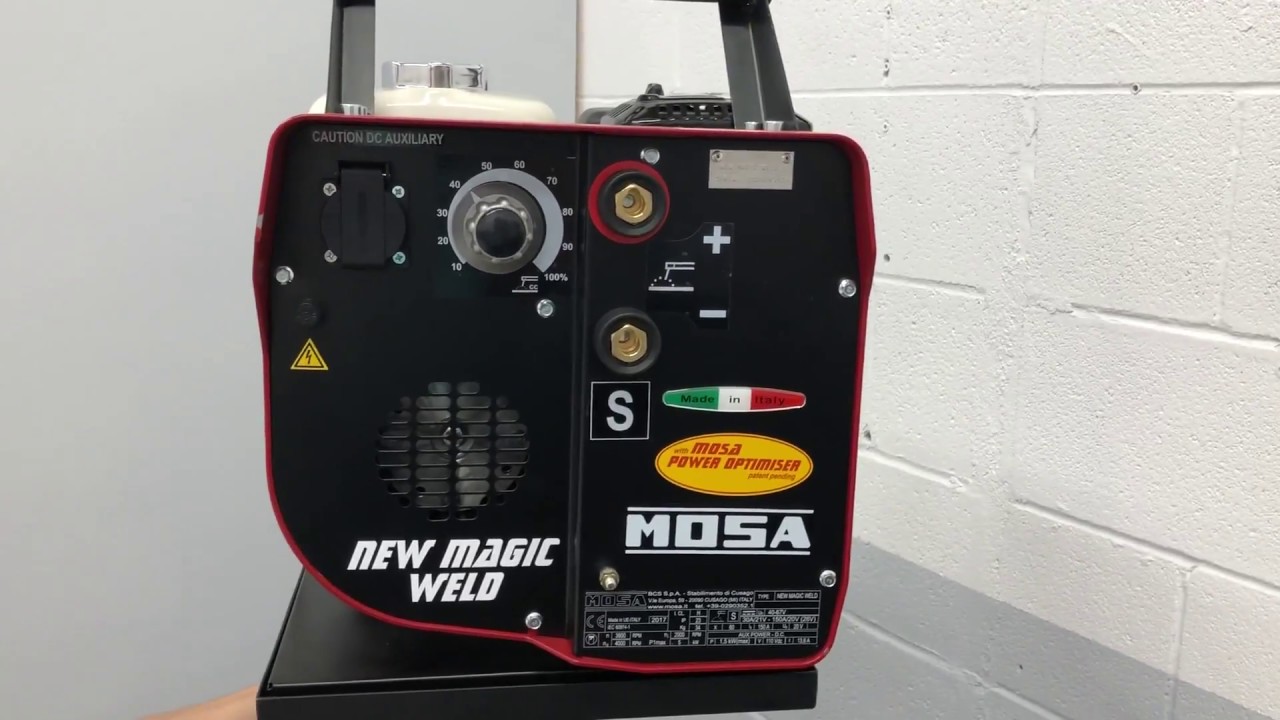360° View of Mosa Magic Weld 150 A | Saldatore Distribution Inc - YouTube