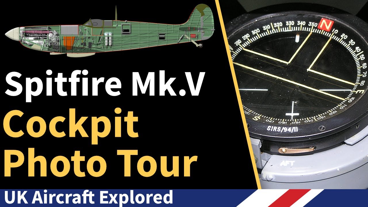 Spitfire Mk V – Cockpit Photo Tour - YouTube