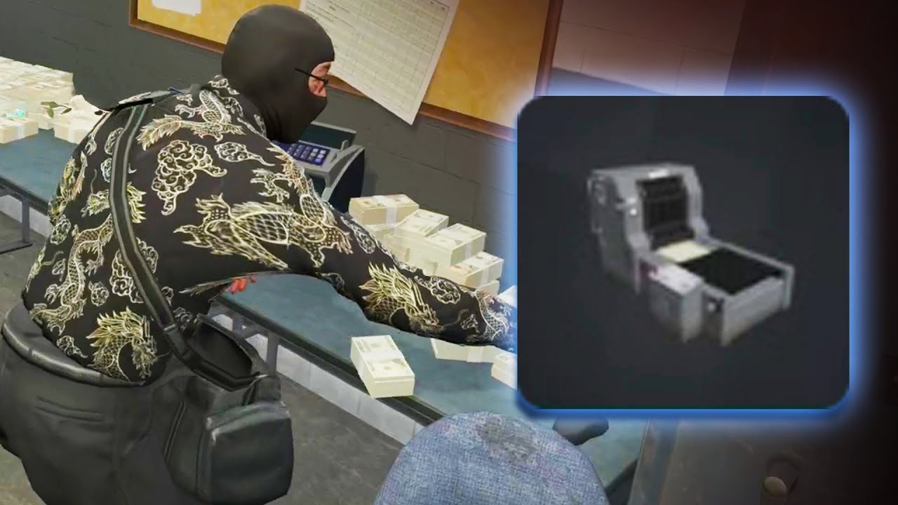 CG Gets Another Money Printer During Their Cash Exchange Heist ...