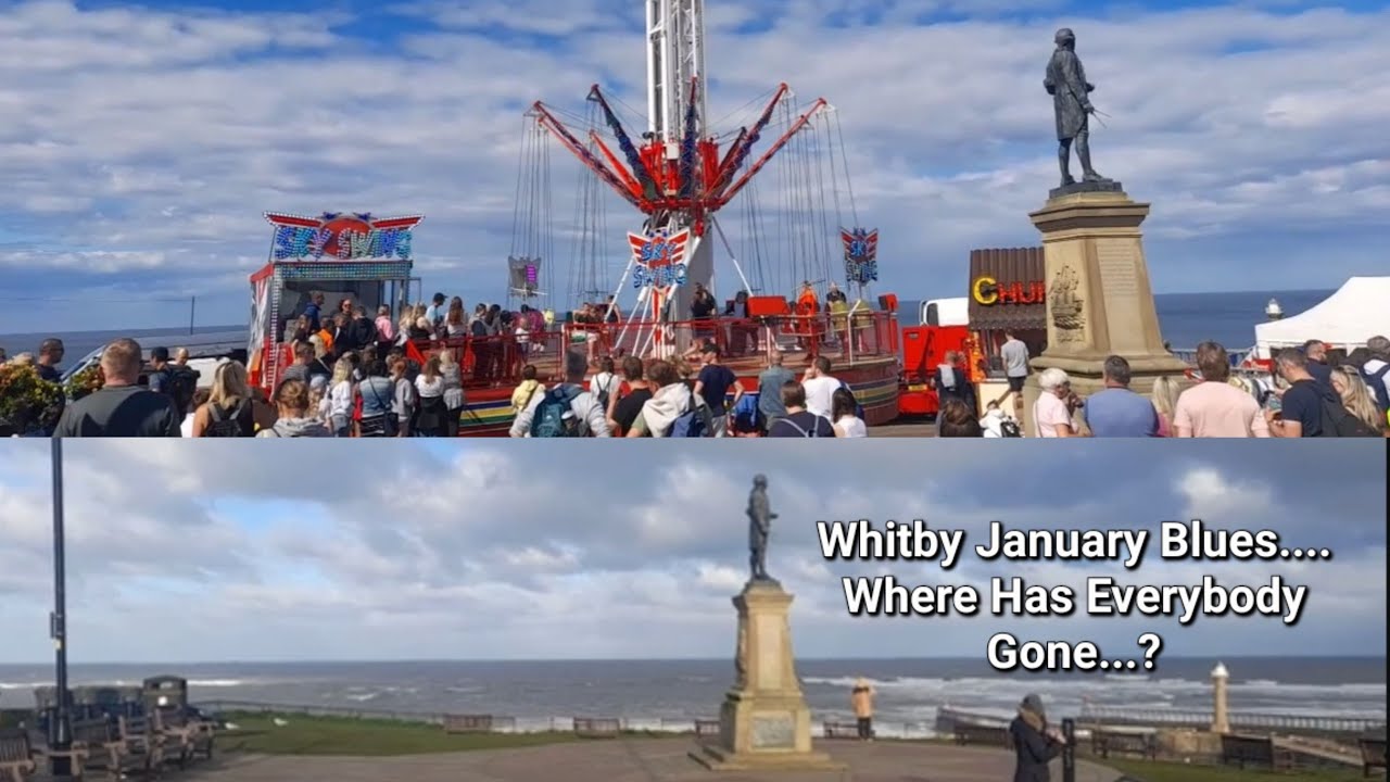Whitby January Blues.... Where has everybody gone...? - YouTube