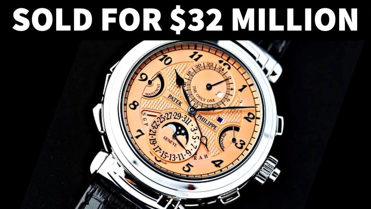 10 Expensive Watches Only The Richest Can Afford - YouTube