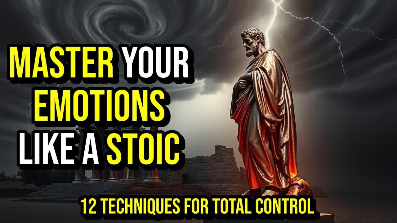 12 STOIC TECHNIQUES to Control Your Emotions – Master Emotional Balance ...