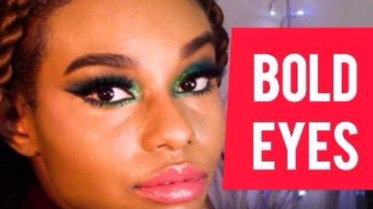 Beginner Bold Eye Look Tutorial - YouTube