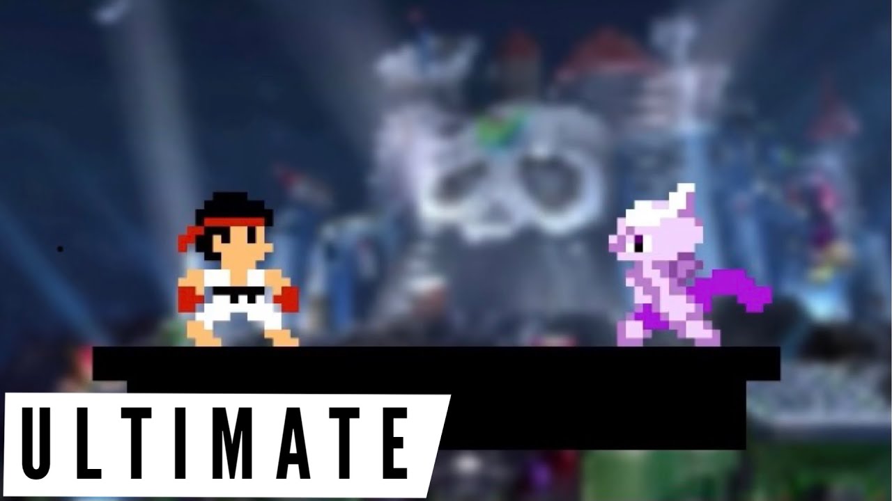Mewtwo 0 to Death 8-Bit Smash Ultimate Animation - YouTube