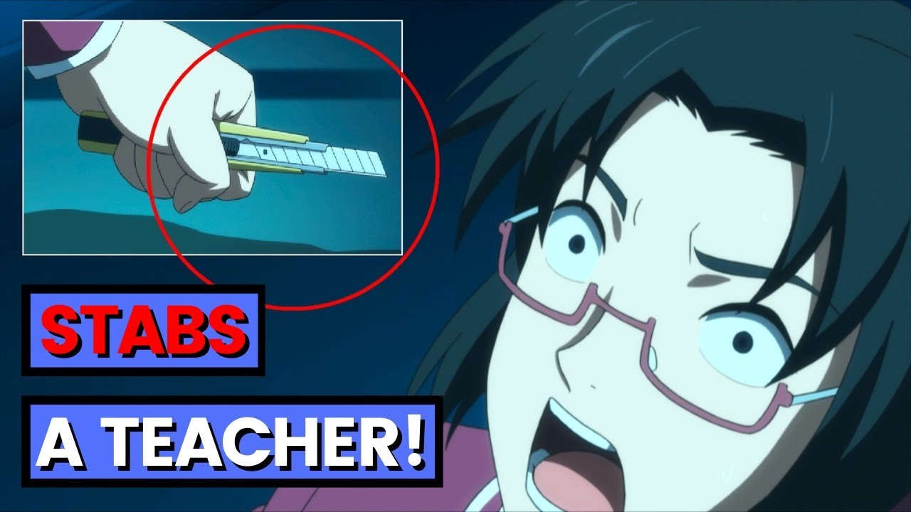 She Stabs Him. It Doesn't Matter. (Craziest Scene in Anime) - YouTube