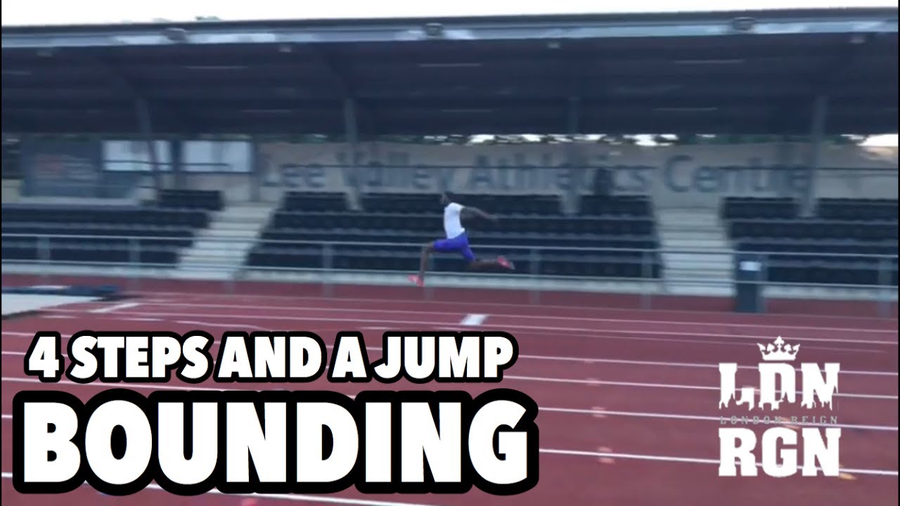 Triple Jump Bounding - 4 Steps and A Jump - 22 Metres ...