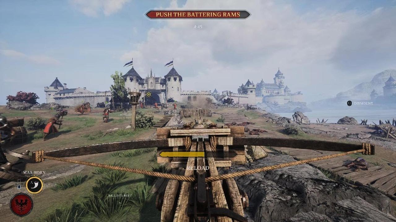 Chivalry 2 Impressive longshot kills with ballista on The Fall of ...