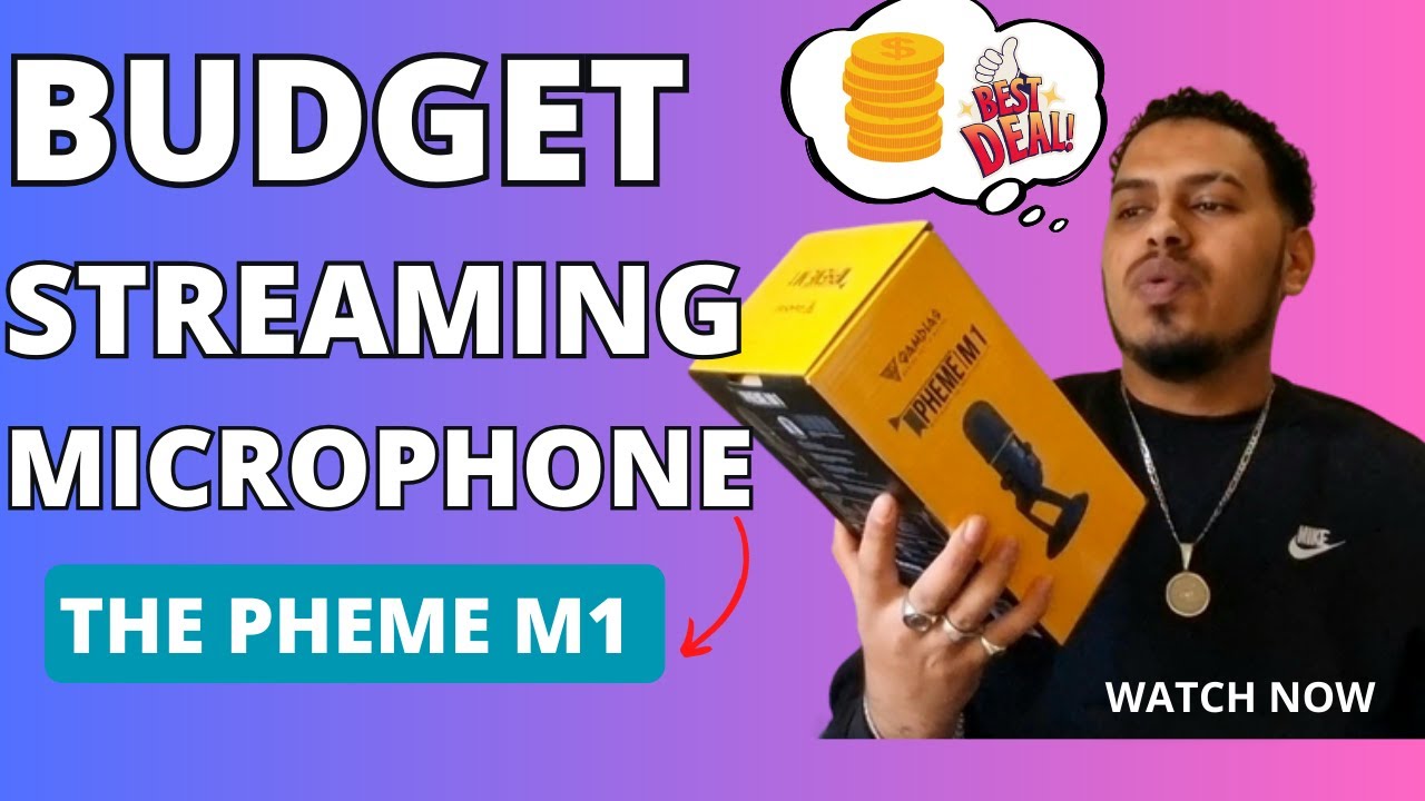 UPGRADING MY YOUTUBE SETUP | UNBOXING THE PHEME M1 MICROPHONE - YouTube