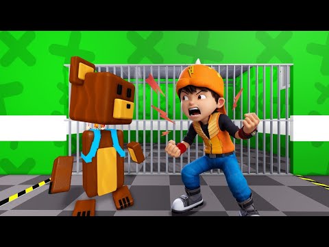 BOBOIBOY ANGRY GETTING THROWN INTO FAKE SUPER BEAR ADVENTURE PRISON! ROBLOX