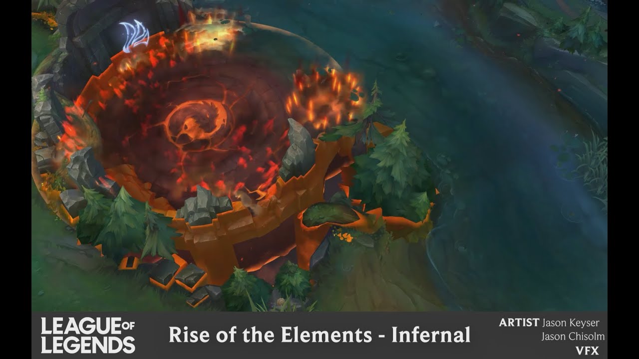 League of Legends: Rise of the Elements: Infernal VFX - YouTube