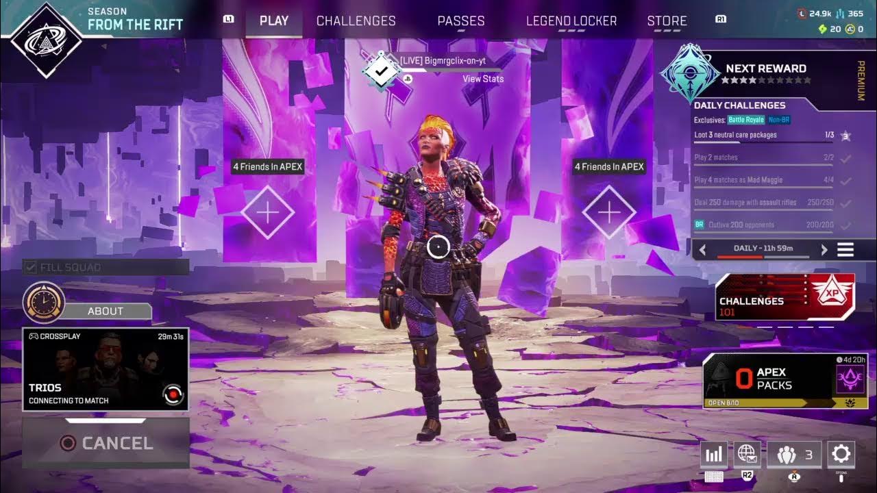 LIVE Playing Apex legends Come join up and have fun!!! Kill Grinding - YouTube