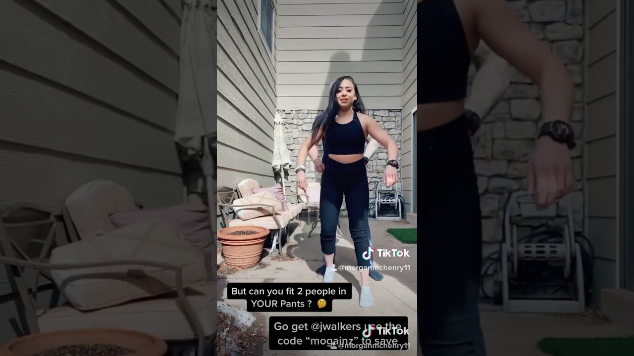 Can two people fit in ONE pair of pants ?! 😱 - YouTube