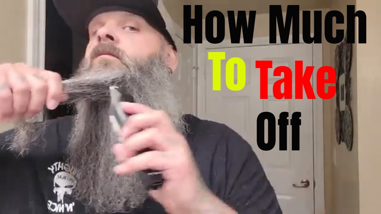 Clean Up Beard Trim | For A Healthy Beard - YouTube