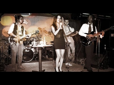 THE BLACK BLUES BAND making off (Damy cantando "You know I'm no good ...