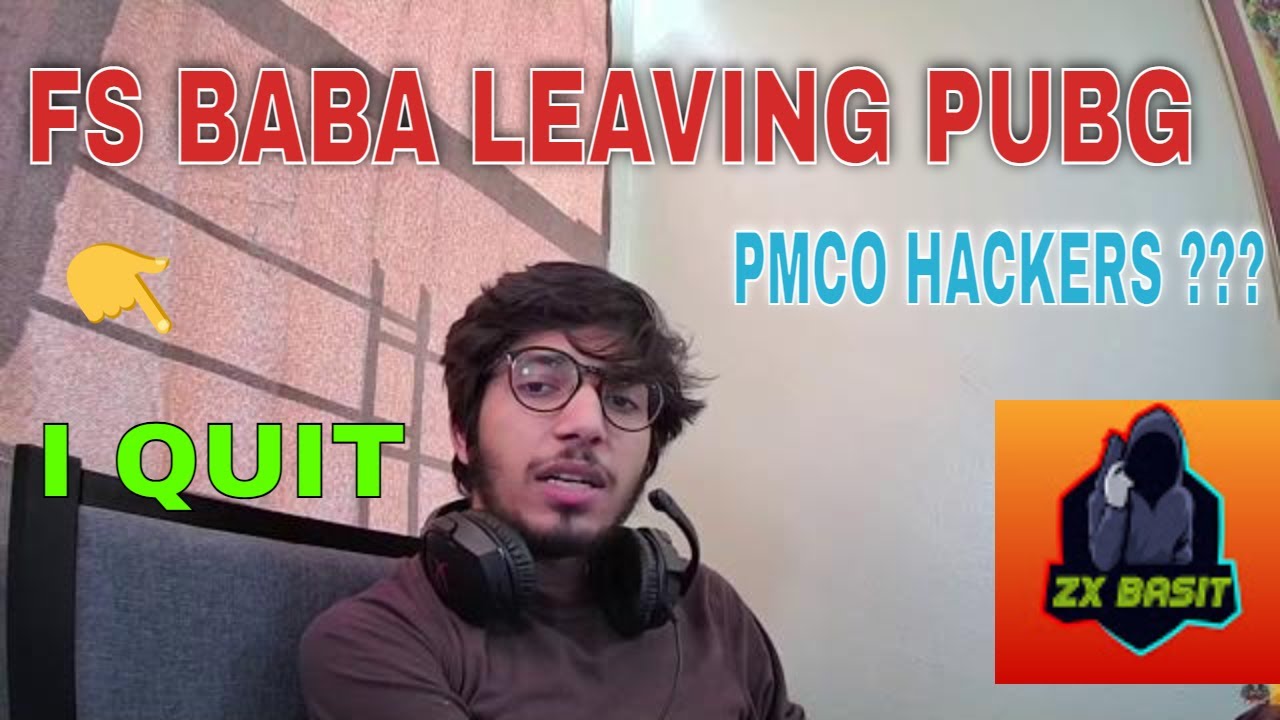 FS BABA Leaving Pubg | FS BABA PUBG QUIT | FS BABA Talking About ...