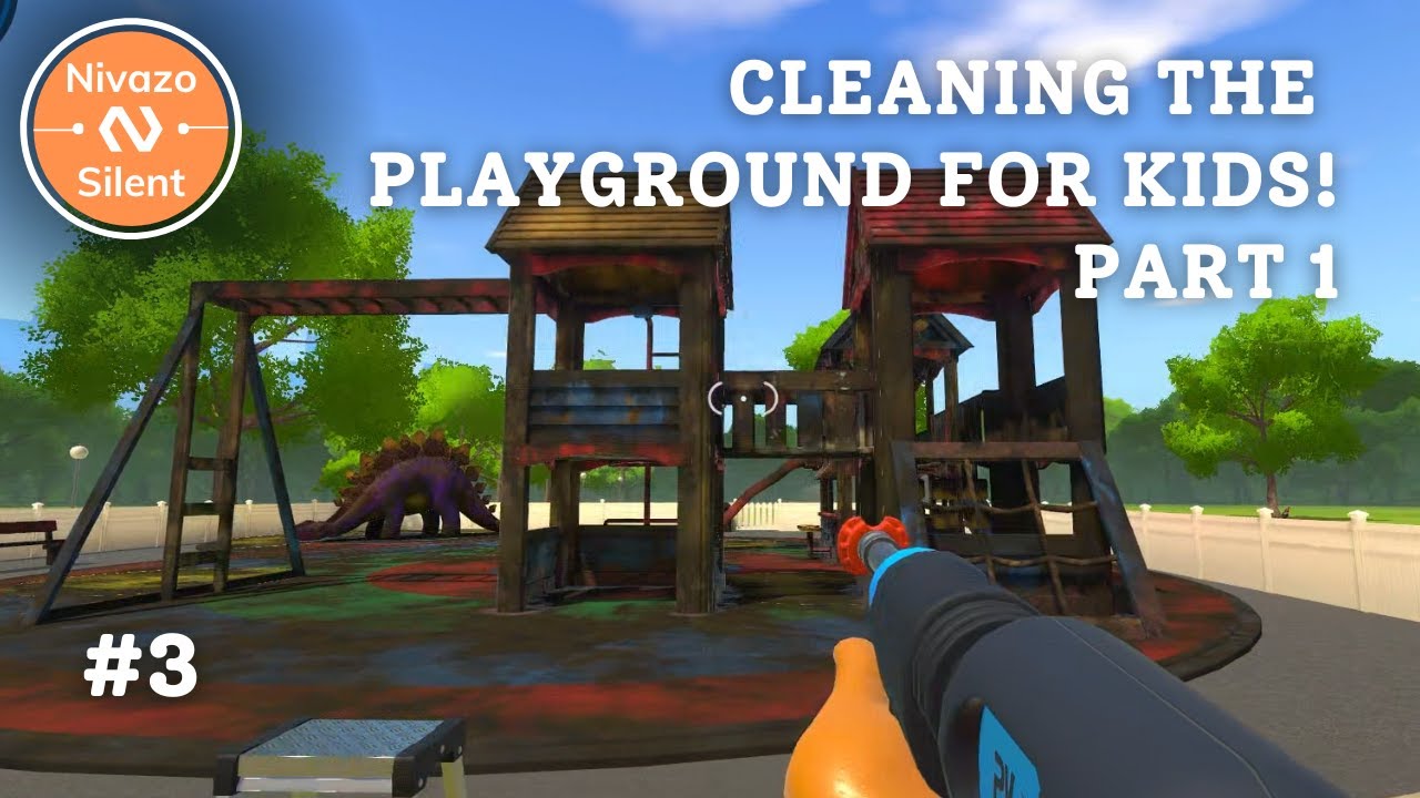 Playground Needs Pressure Washing! - Part 1 // PowerWash Simulator Ep ...