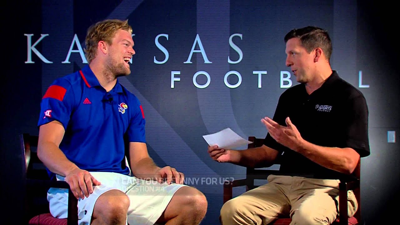 6 Questions with Kent Taylor // Kansas Football // 09.09.15 - YouTube