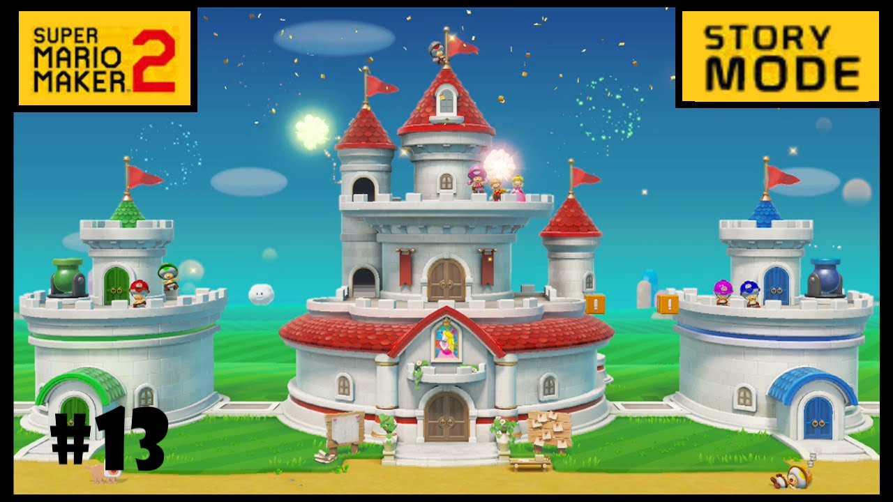 Super Mario Maker 2-Story Mode, Meowser Showdown, Credits! - YouTube